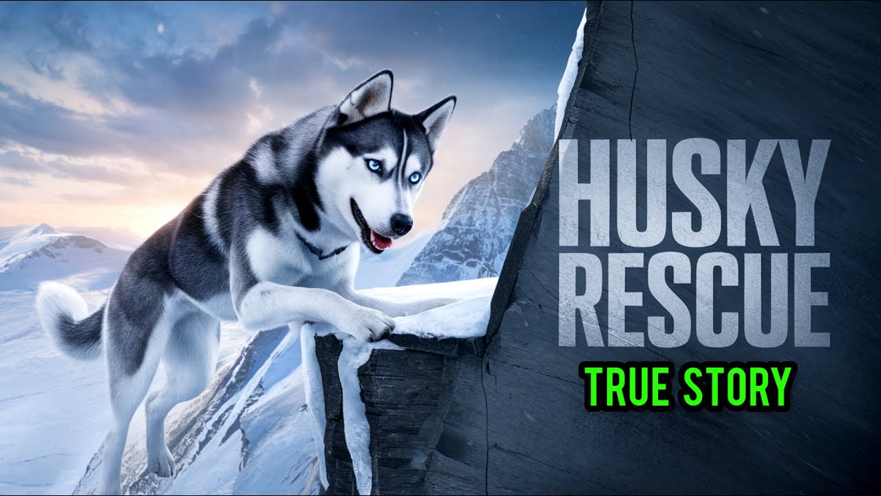 True Story "Rescuing a Husky from the Snowy Peaks" - YouTube