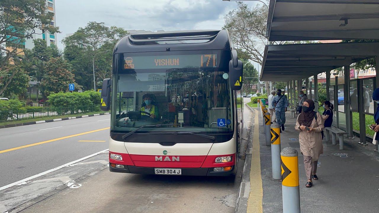 [1/2] Tower Transit SG MAN NL323F A22 (Batch 1) SMB304J on Service 171 ...