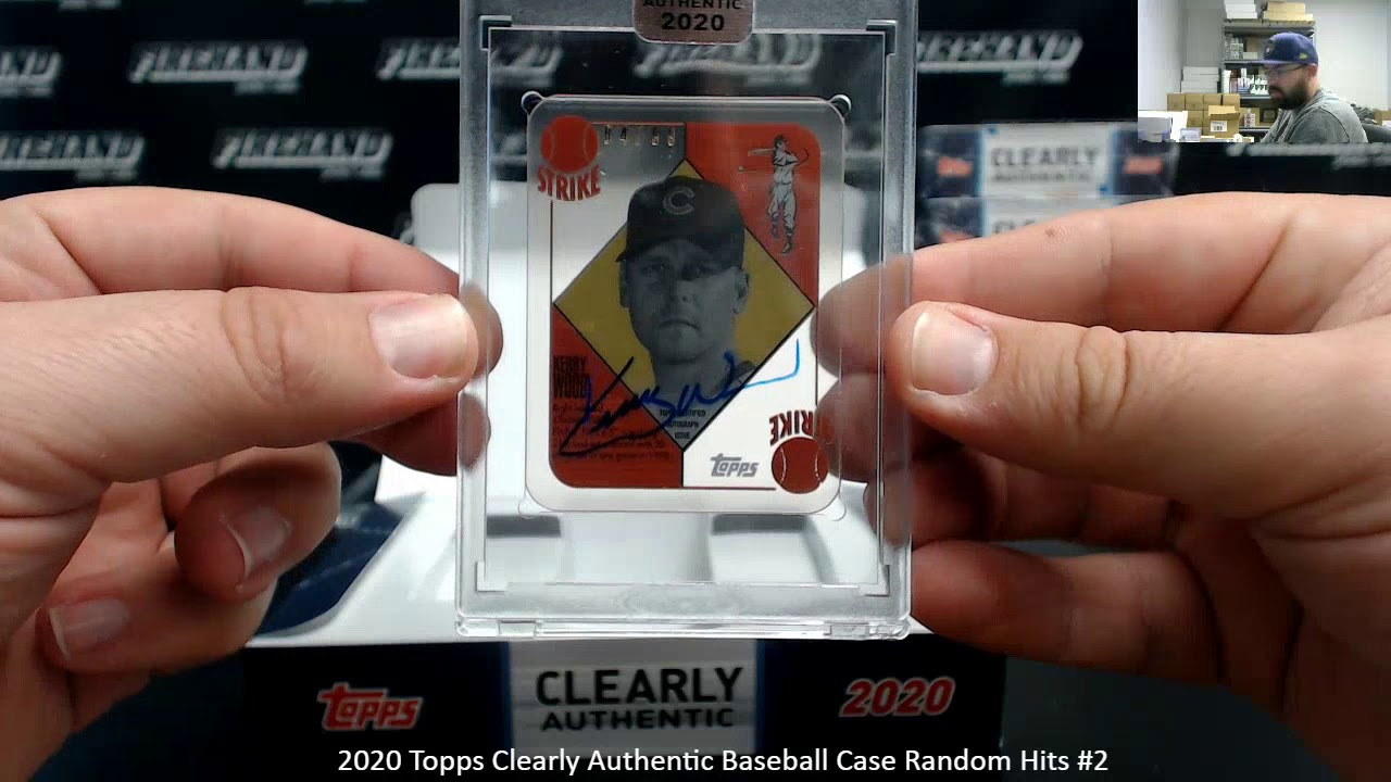 6/24/2020 2020 Topps Clearly Authentic Baseball Case Random Hits #2 ...