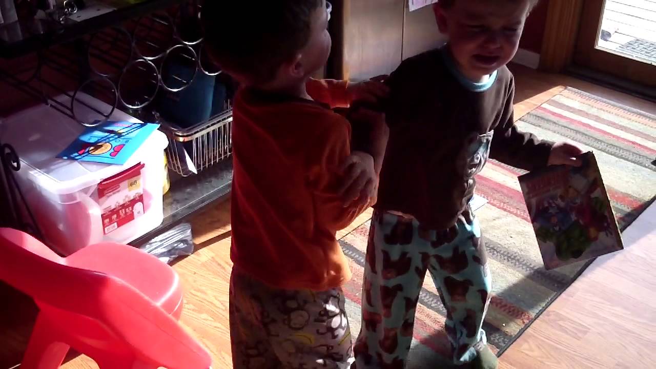 Colton and Carson Throw Down Over Avengers Book - YouTube