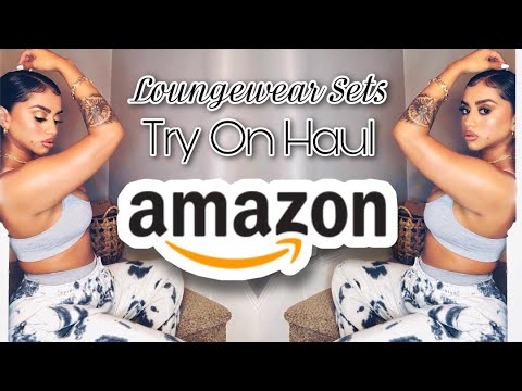 AMAZON LOUNGEWEAR TRY ON HAUL | Stephanie Giselle - YouTube