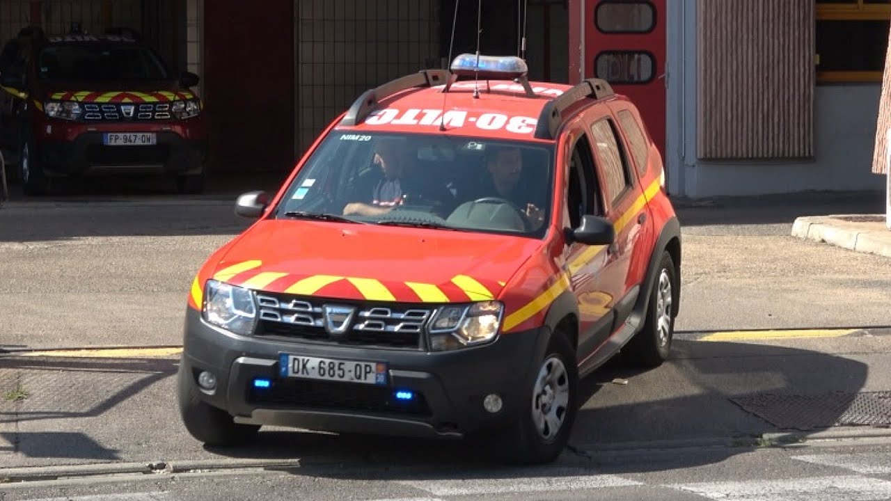 [SDIS 30] Sapeurs Pompiers Nîmes VLTC en urgence // Nîmes Fire Service ...