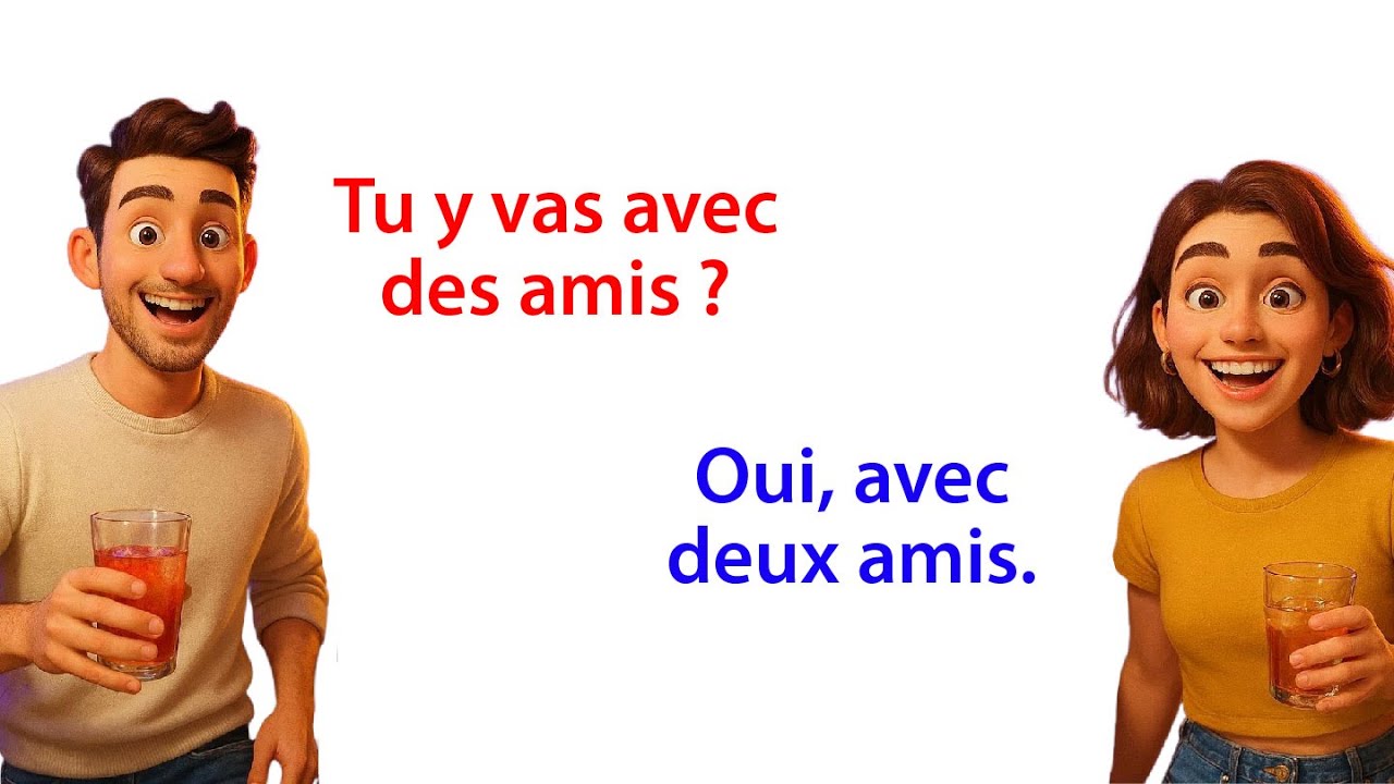 7 🇫🇷 Short Real French Conversations to Learn French A1-A2 for ...