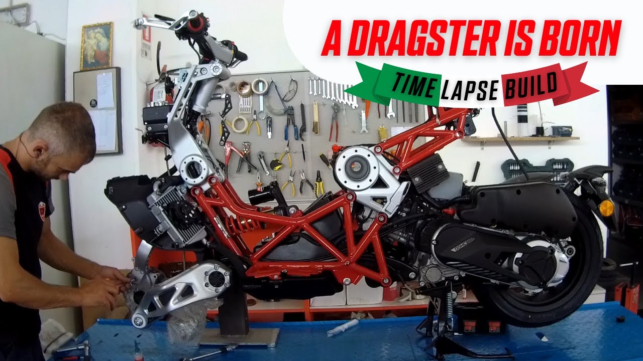From Blueprint to Born: Italjet Dragster Time-lapse Build - YouTube
