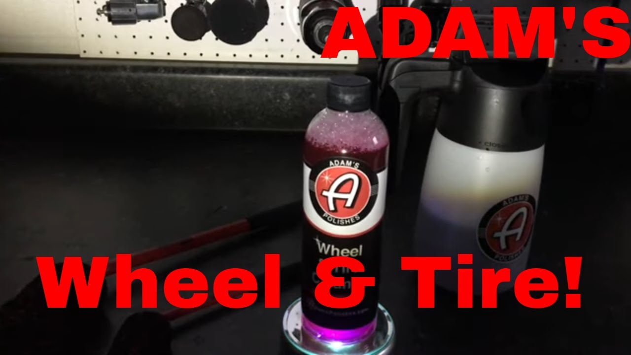 NEW!! Adam's Wheel And Tire Cleaner!! - YouTube