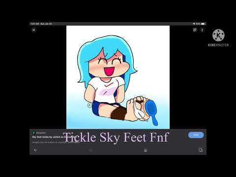 Tickle Sky Feet Fnf - YouTube