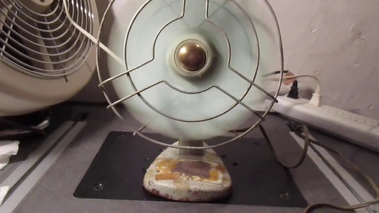 8" Kwik Kool desk fan - YouTube