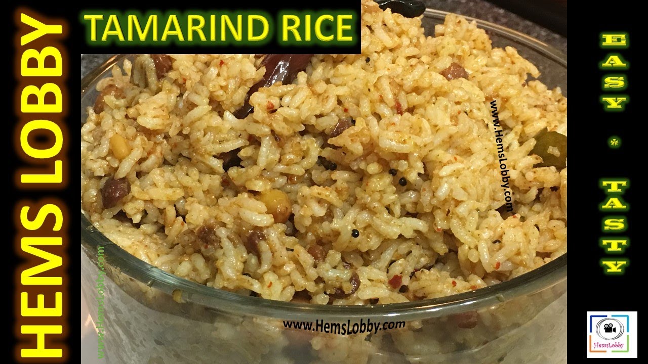 Puliyodharai Recipe in Tamil - Tamarind Rice - Puli Sadam Recipe (Eng ...