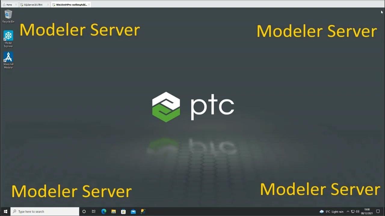 Installing Windchill Modeler using a remote SQL server - YouTube