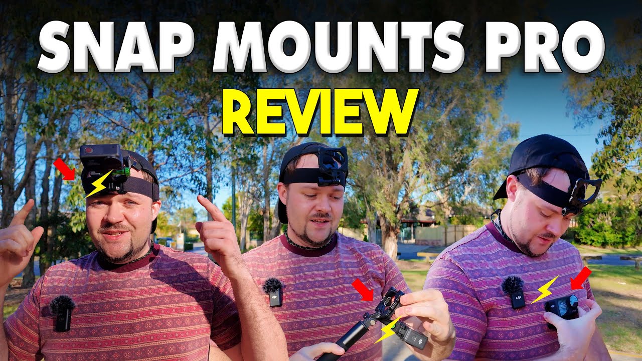 Magnetic Action Camera Mount | SNAP Mounts PRO Review - YouTube