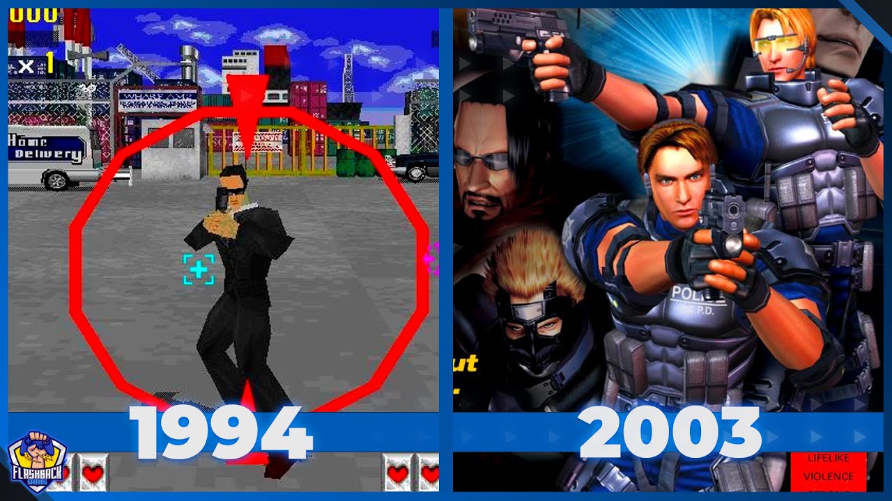 Evolution of V Cop Games | Virtual Cops Series - YouTube