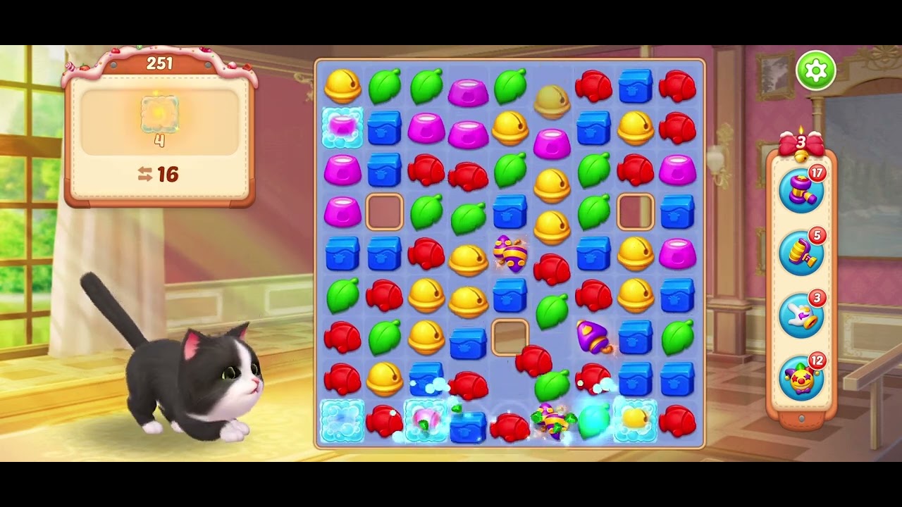 KITTEN MATCH LEVEL 251 GAMEPLAY | NaNa Match 3 HD - YouTube