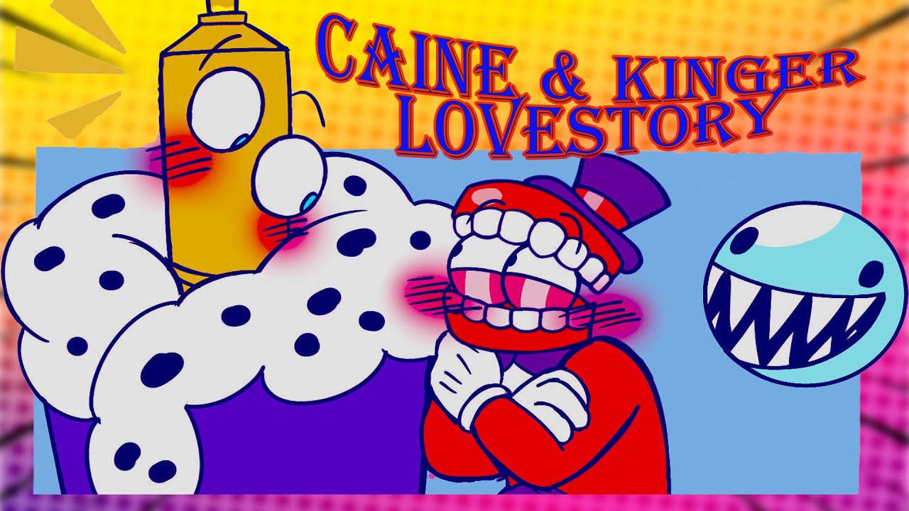 CAINE x KINGER lovestory The Amazing Digital Circus TADC comics dub ...
