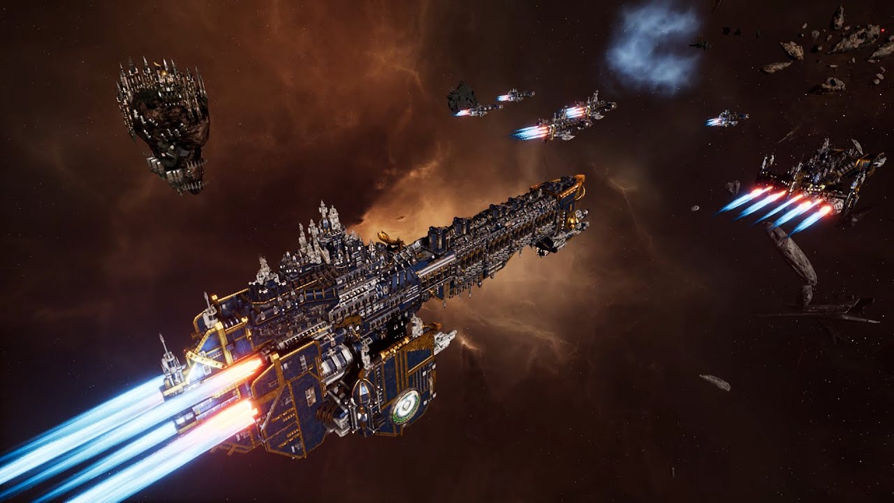 Ultramarines vs Tau Merchant Fleet - Massive Battle - Battlefleet ...