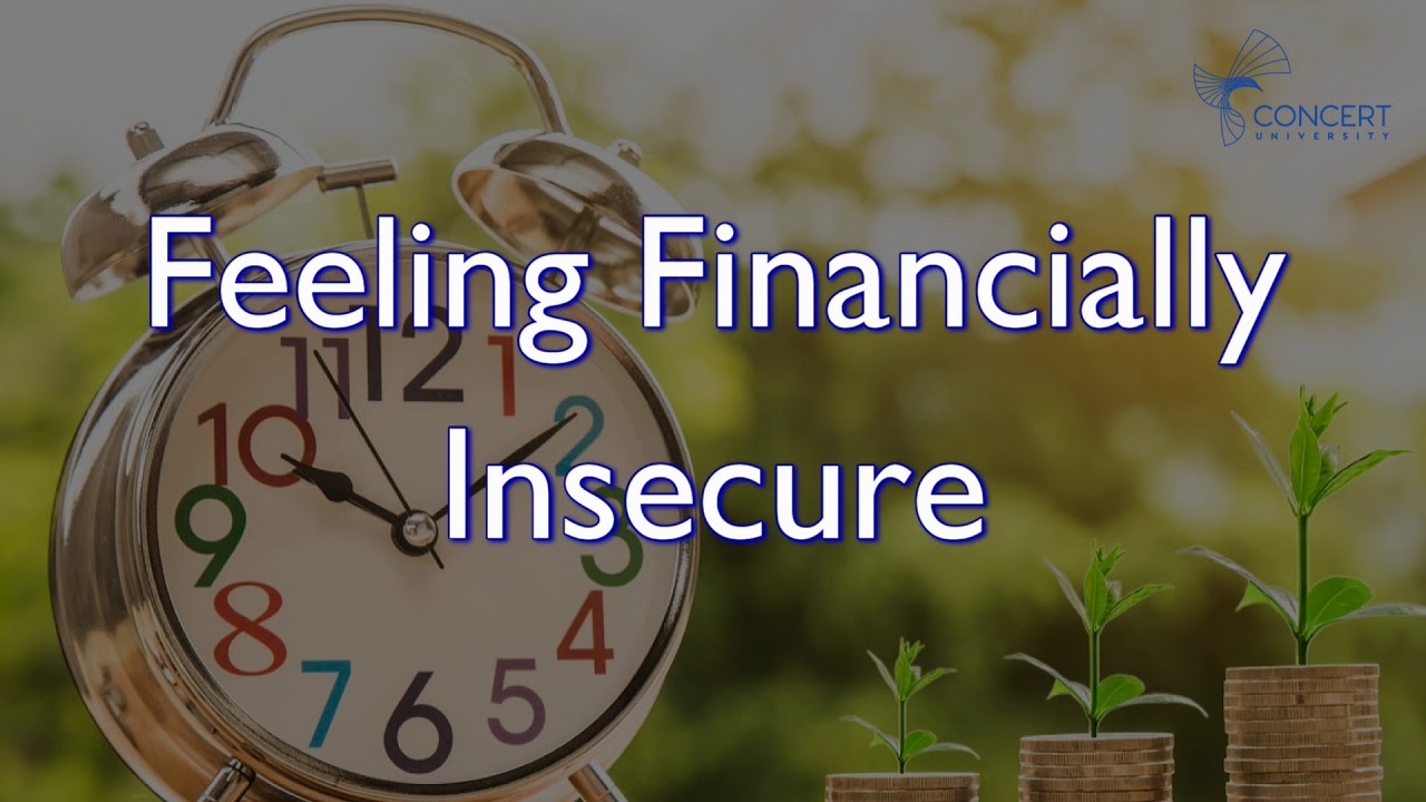 Struggling with feelings of financial insecurity? - YouTube