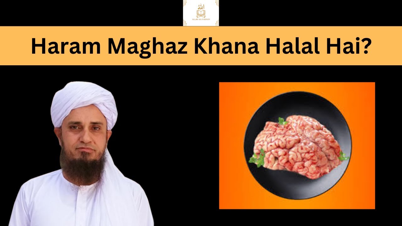 Haram Magaz khana Halal hai? | Mufti Tariq Masood | Allah Ka Farman ...