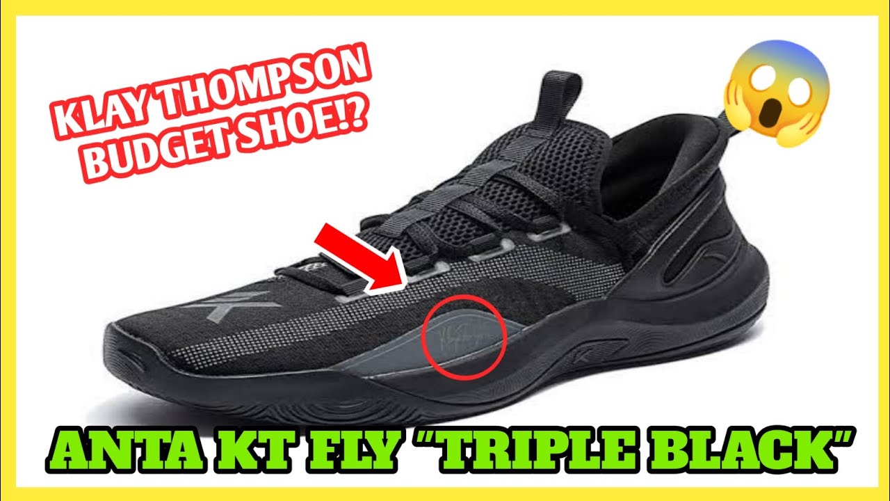 ANTA KT FLY "TRIPLE BLACK" DETAILED LOOK ON FEET REVIEW 🖤😎😱| Metdzqlife ...