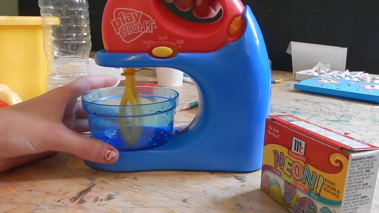 Feeding Summer Neon Food - YouTube