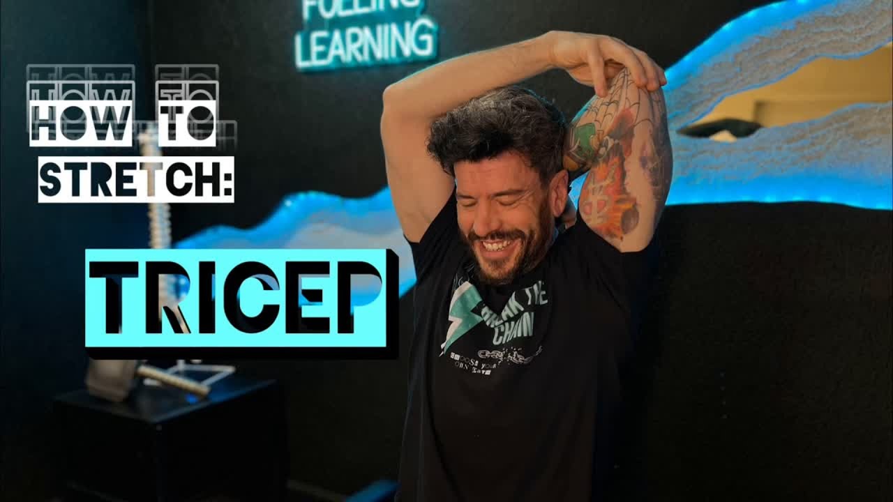 Stretch: TRICEP | Improve Flexibility & Shoulder Mobility - YouTube