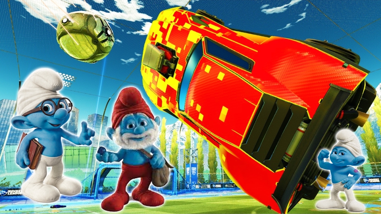 I HAVE NEVER SEEN SO MANY ROCKET LEAGUE SMURFS! - YouTube
