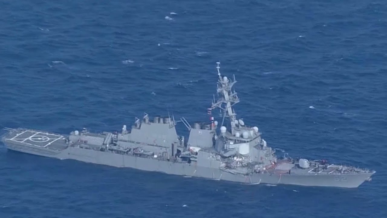 RIMPAC 2018: U.S. Navy tests its limits after series of accidents - YouTube