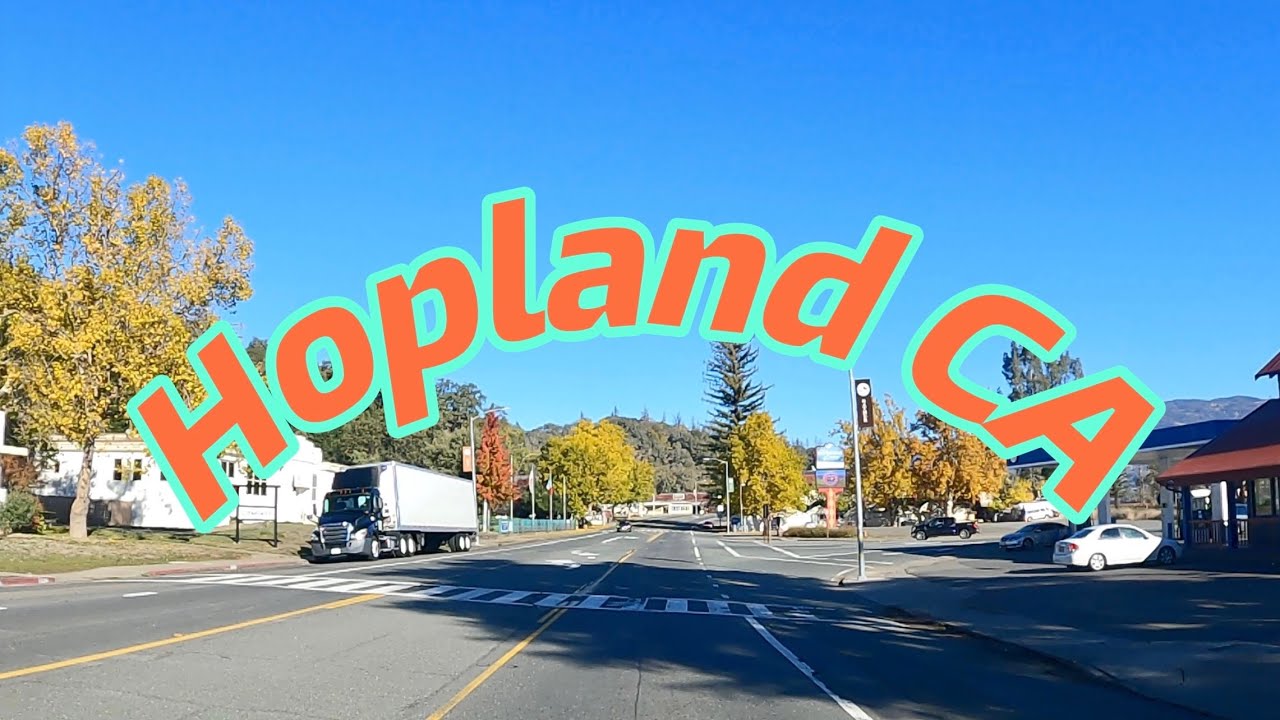 Hopland California // free trips around USA // random trips USA - YouTube