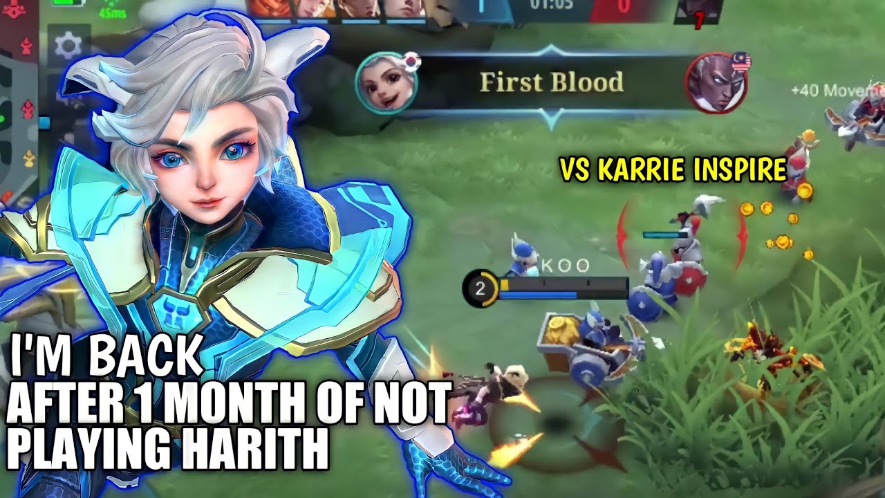 HARITH GOLD LANE IS BACK!!HARITH TUTORIAL GOLD LANE|HARITH TOP 1 GLOBAL|MLBB - YouTube