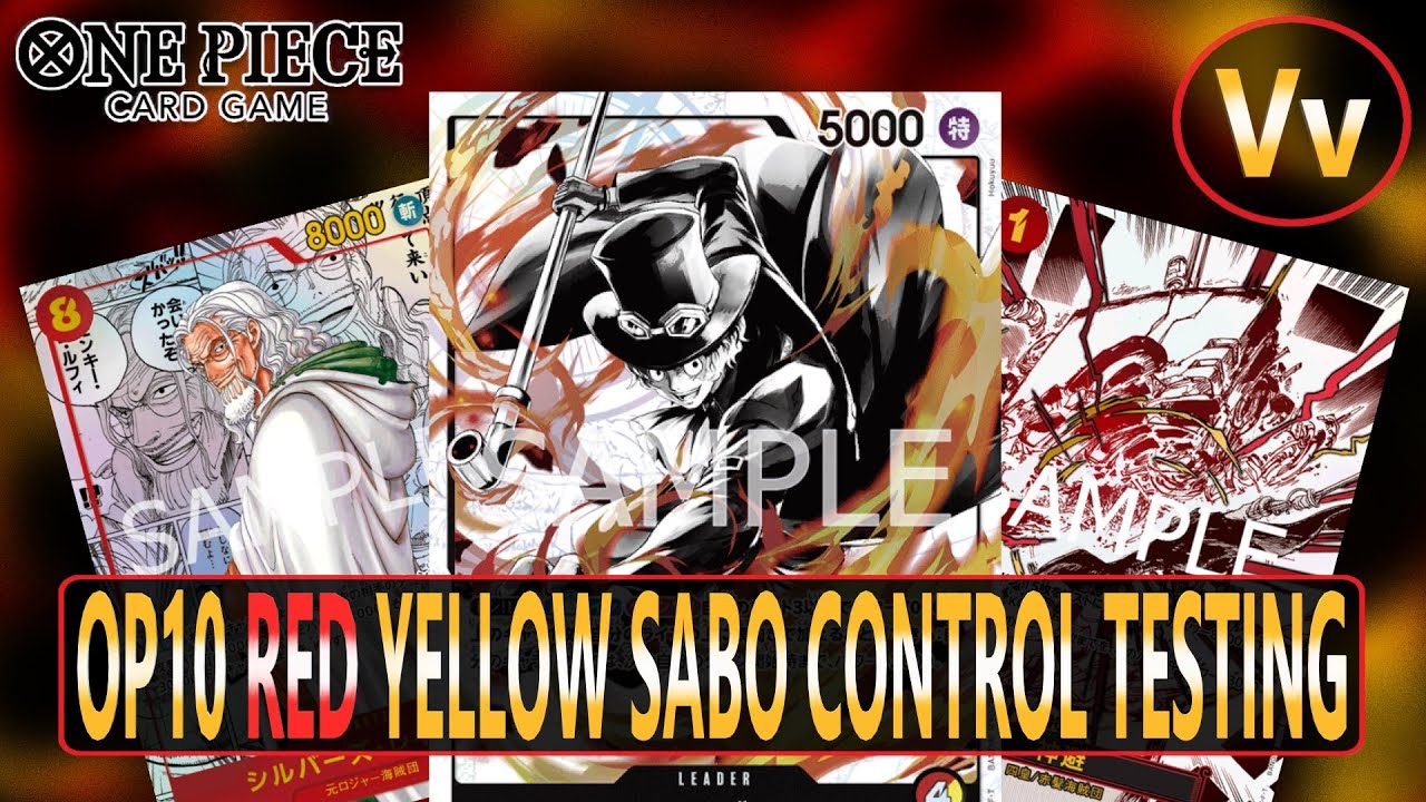 One Piece TCG: Red Yellow Sabo - Testing a Controlling List with the ...