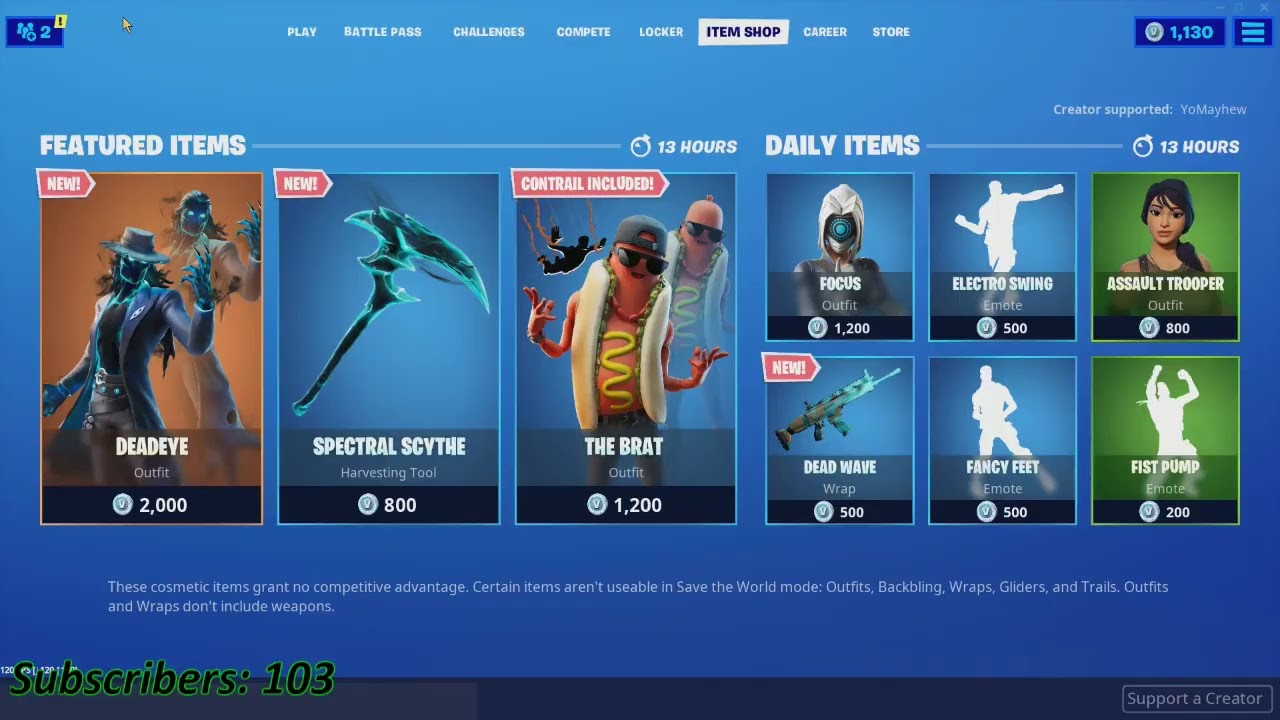 New Deadeye Skin (Fortnite Battle Royale) - YouTube