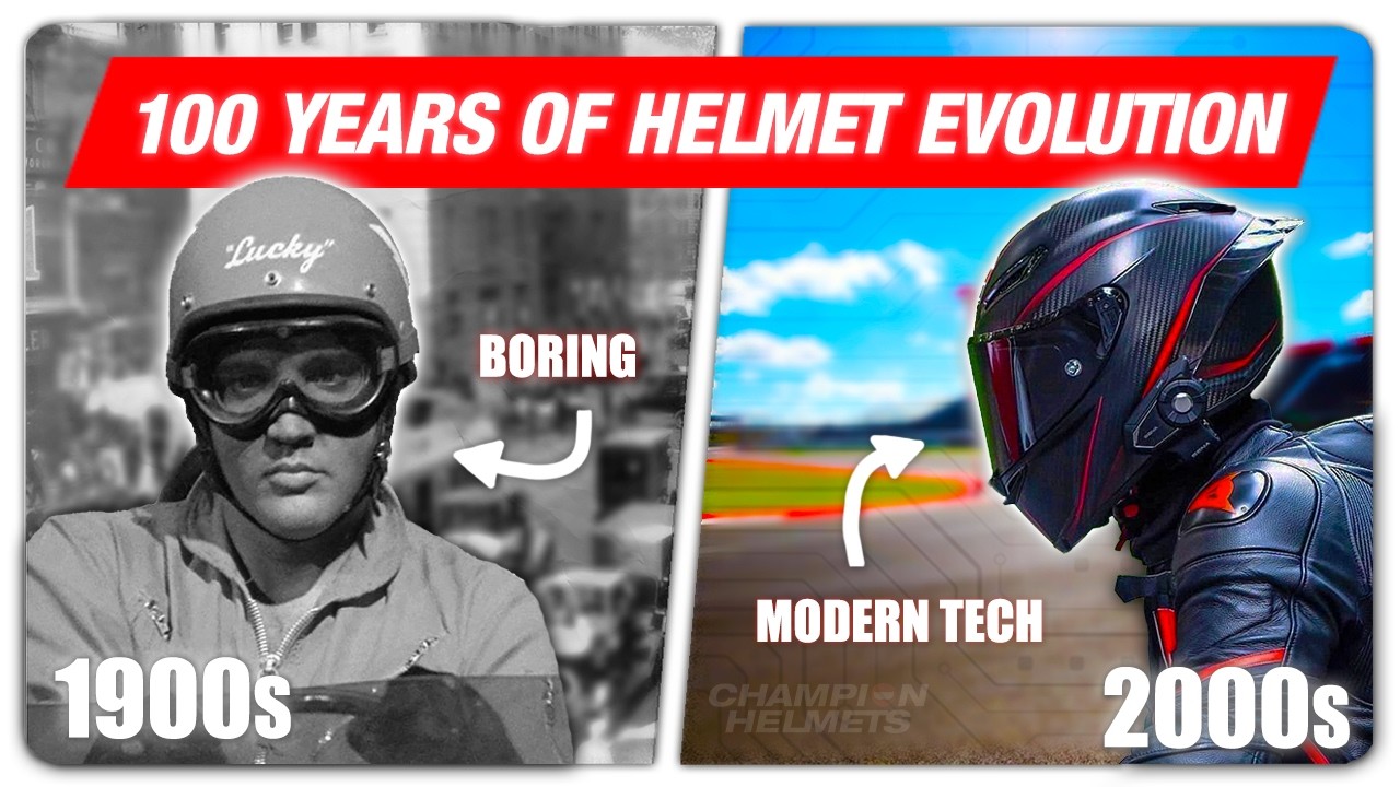 100 Years of Helmet Evolution – History of Helmets | Champion Helmets ...