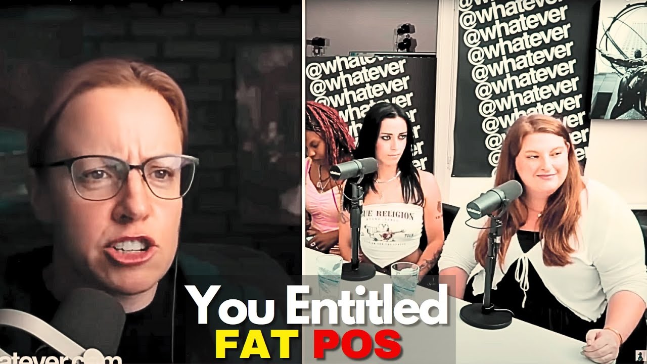 Rachel Wilson STORMS whatever podcast to DESTROY entitled FAT girl for ...