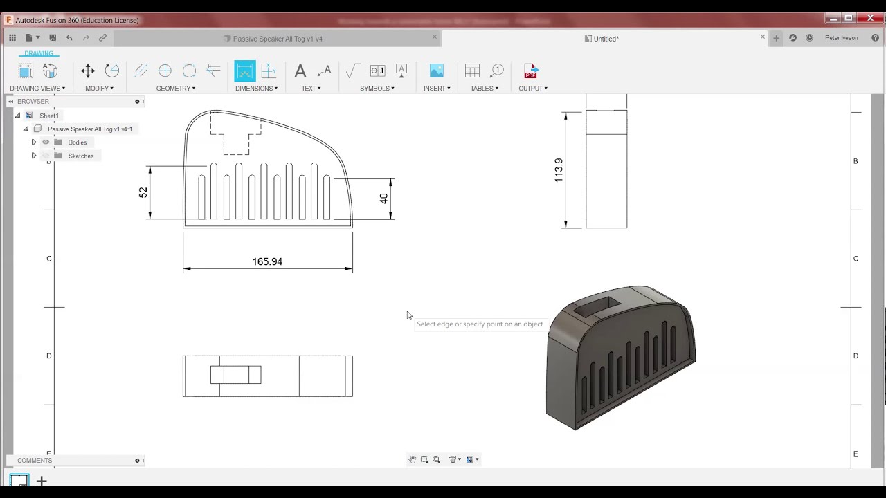 How to create a Working Drawing - YouTube