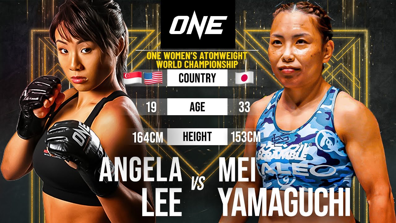 YOUNGEST World Champion In MMA History 🤯 Angela Lee vs. Mei Yamaguchi I ...