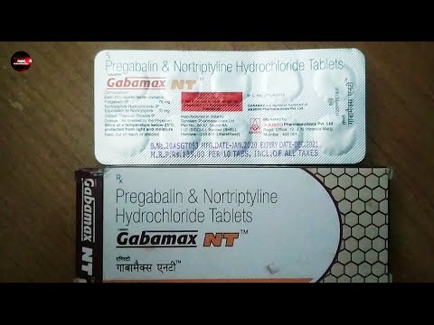 Gabamax-NT TABLET PREGABALIN & NORTRIPTYLINE GABAMAX NT TABLET|नसों के ...
