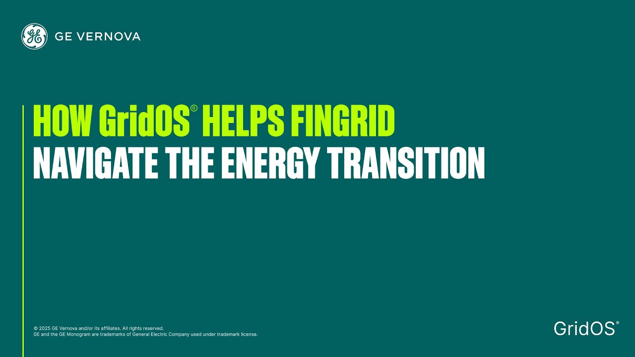 Fingrid & GridOS: Renewables Integration for Energy Transition - YouTube