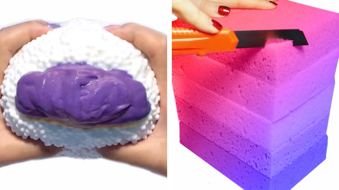 Satisfying Slime ASMR Videos For Sleep – Relaxing Slime #84 - YouTube