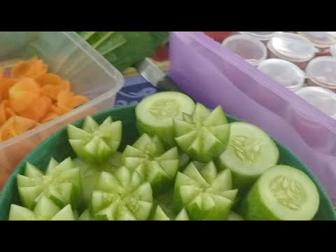 Packing Nasi kuning Ayam Bakar