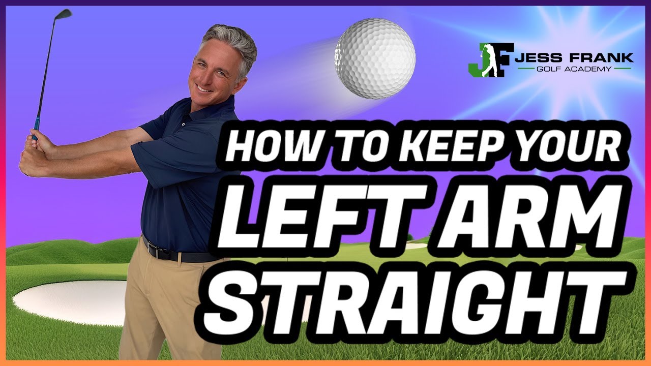 LEFT ARM STRAIGHT! PGA Golf Pro Jess Frank - YouTube