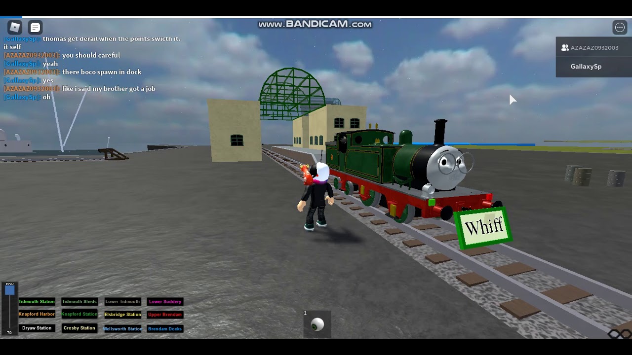 Whiff at Brendam Docks (Take on Sodor) Roblox - YouTube