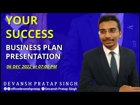 Business Plan by Mr. Devansh Pratap Singh - YouTube