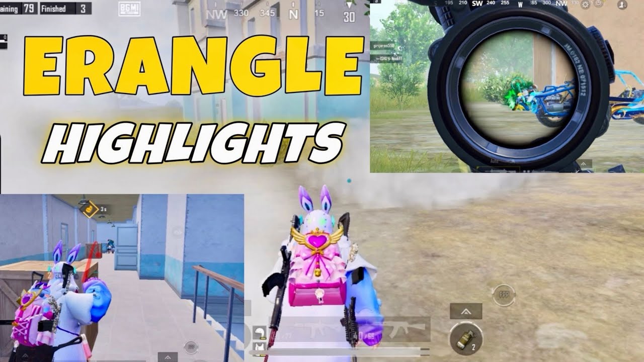 ERANGLE HIGHLIGHTS | BGMI | New Video - YouTube