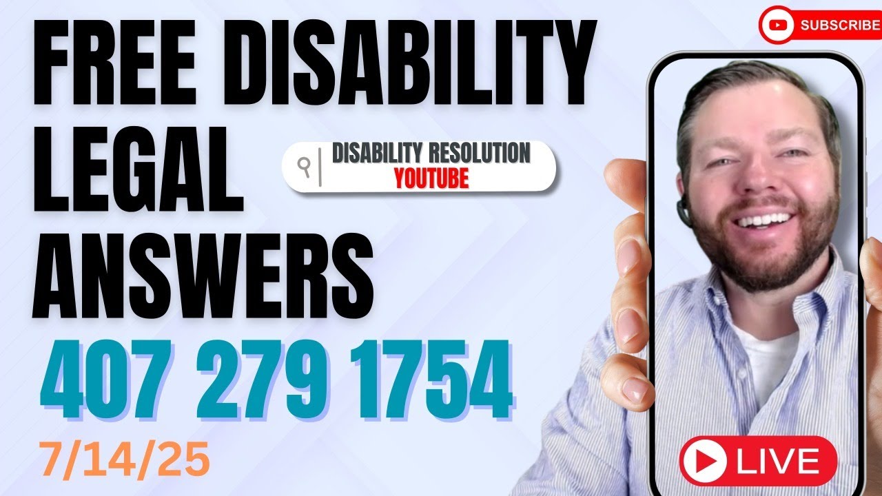 Disability Attorney Donates Time To Answer Questions - YouTube