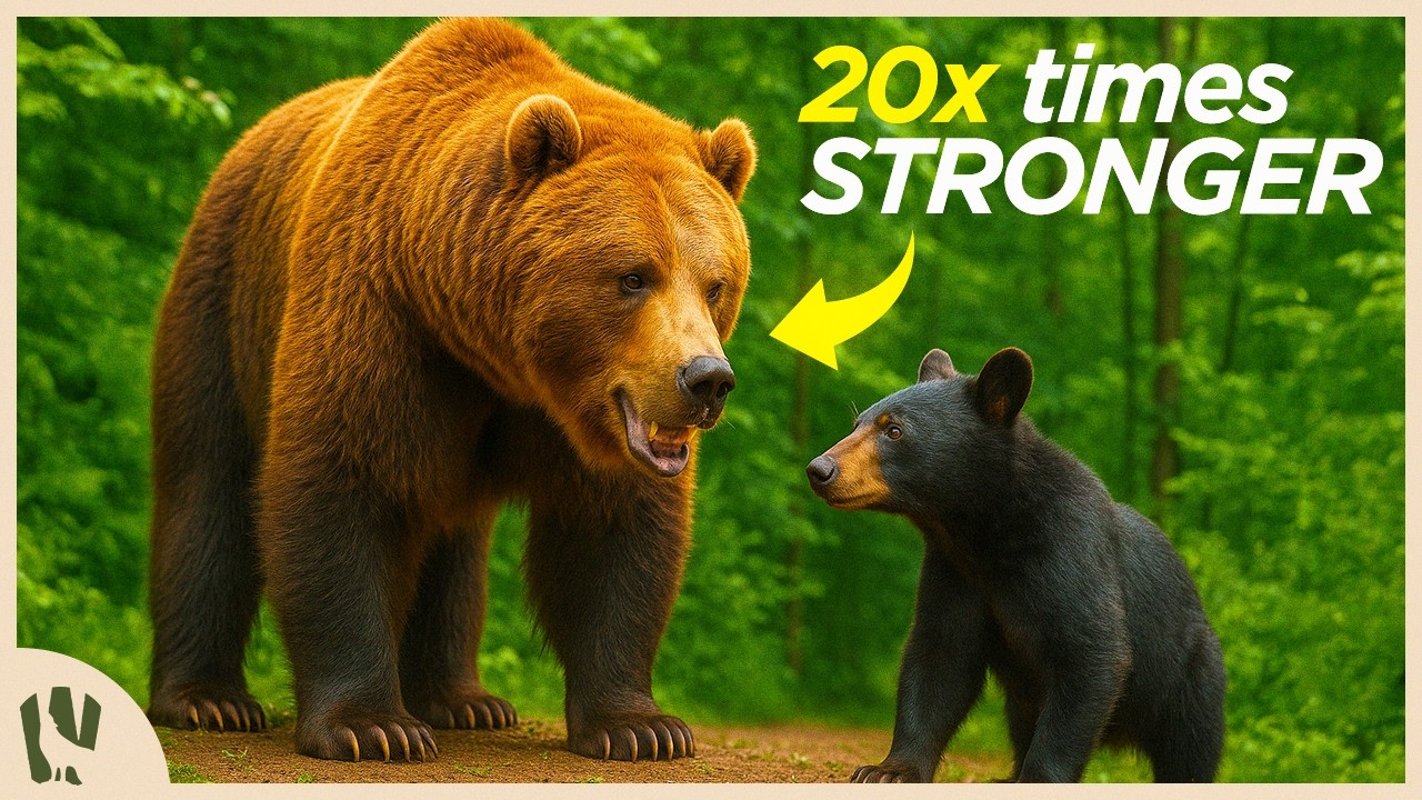 How Strong is a Grizzly Bear Compared to Other Bears - YouTube