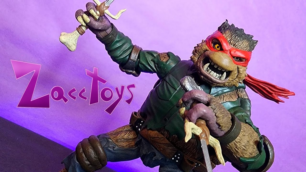 Neca Toys Ultimate Universal Monsters x TMNT Raphael as the Wolfman ...