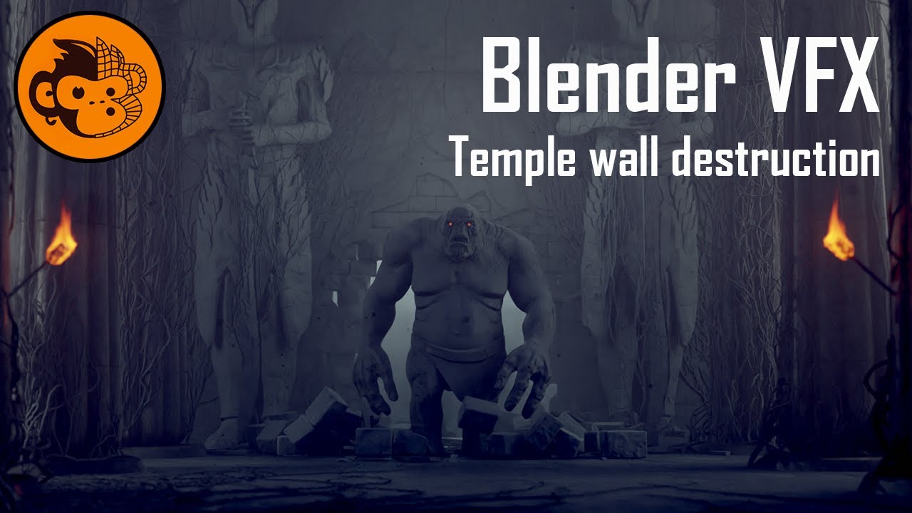 Blender VFX - Cinematic Temple Scene - YouTube