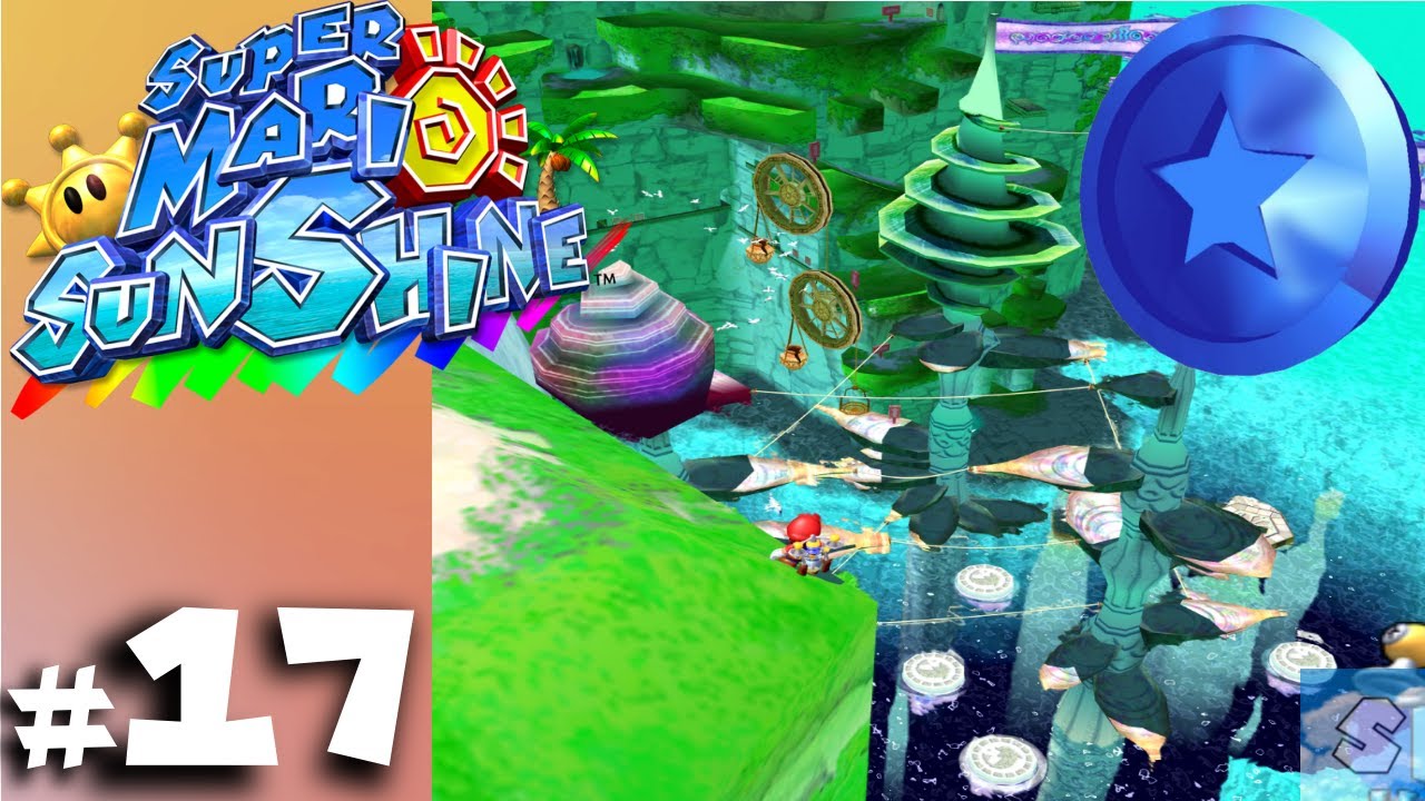 Super Mario Sunshine - Episode 17: Noki Bay's 30 Blue Coins - YouTube