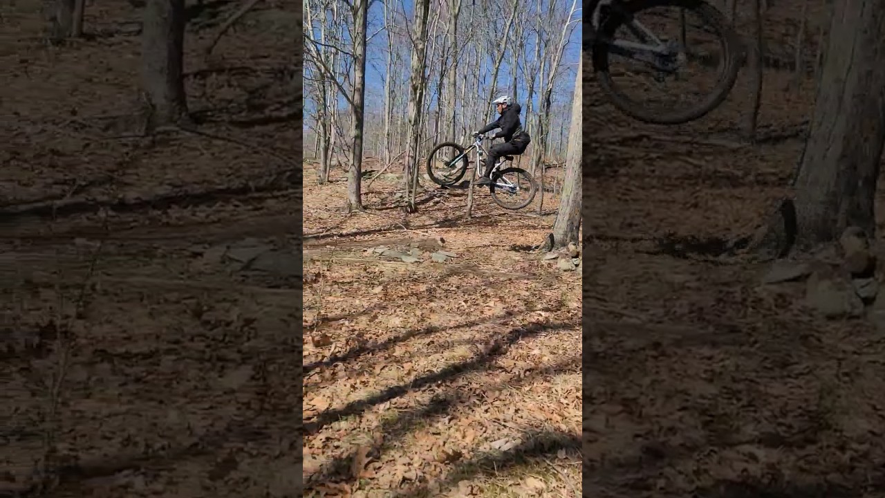 Flying Enrique Gap jump mtb trails #viral #bike #mtb #shorts #short # ...