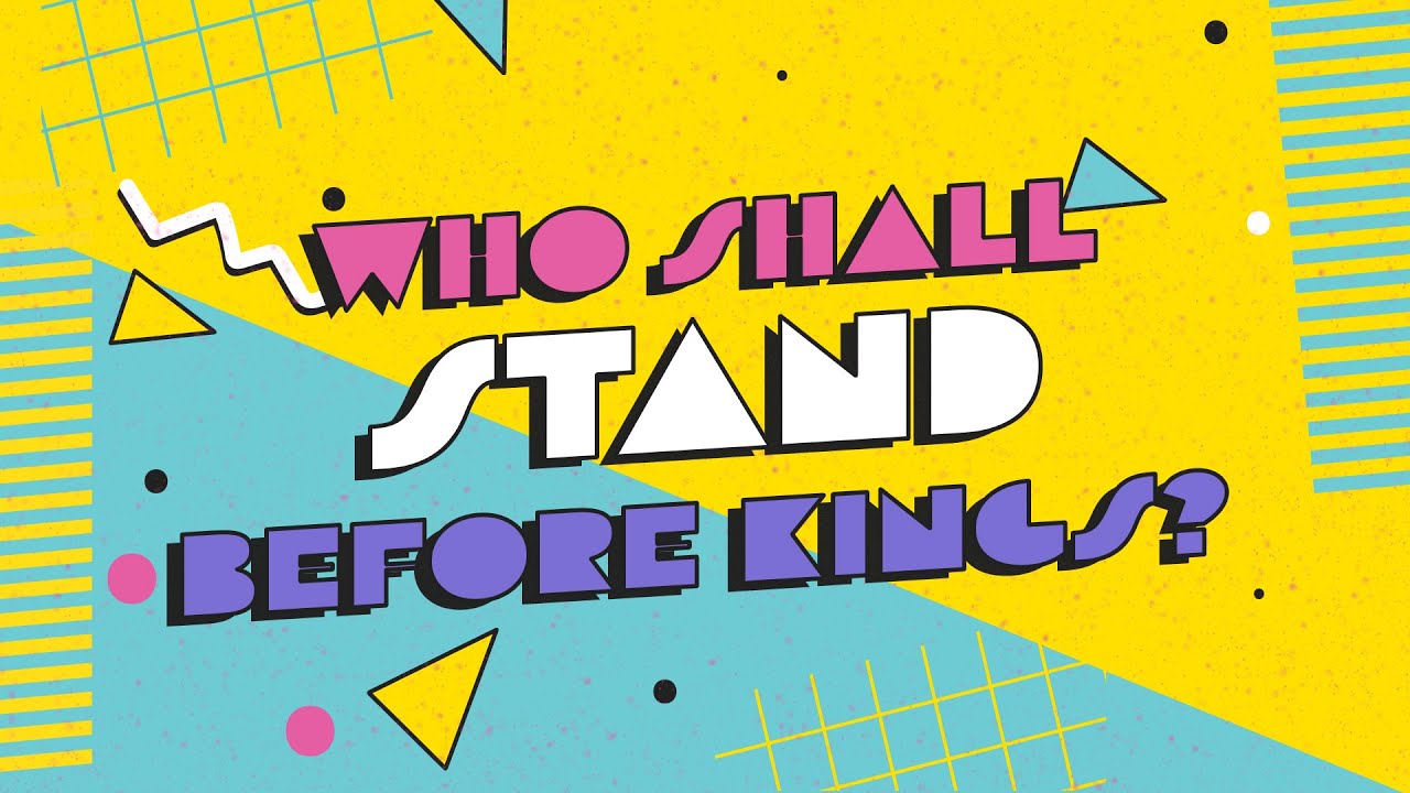 Who Shall Stand Before Kings? | Pastor Nathan Hawkins - YouTube