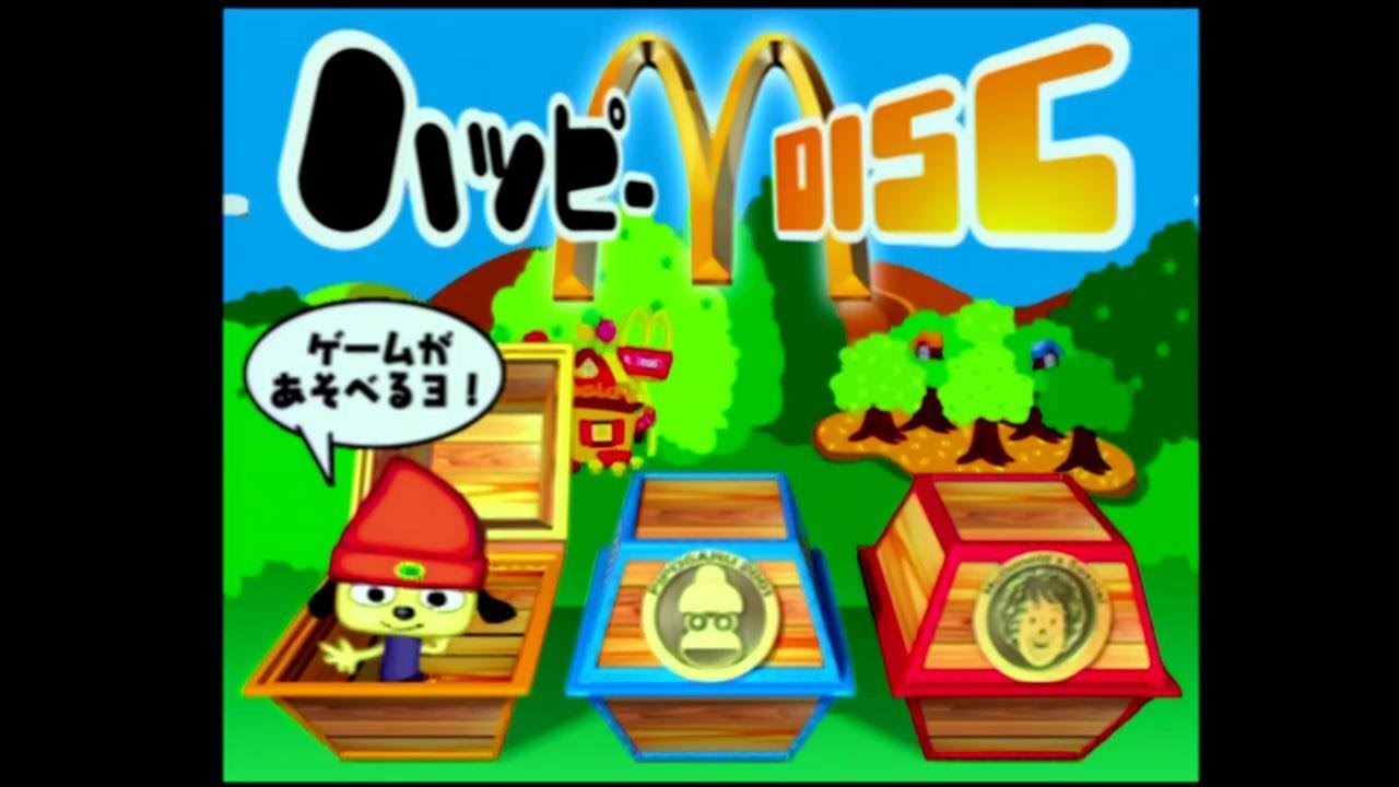 PlayStation2 McDonald's Original ハッピーDISC非売品(2001) - YouTube
