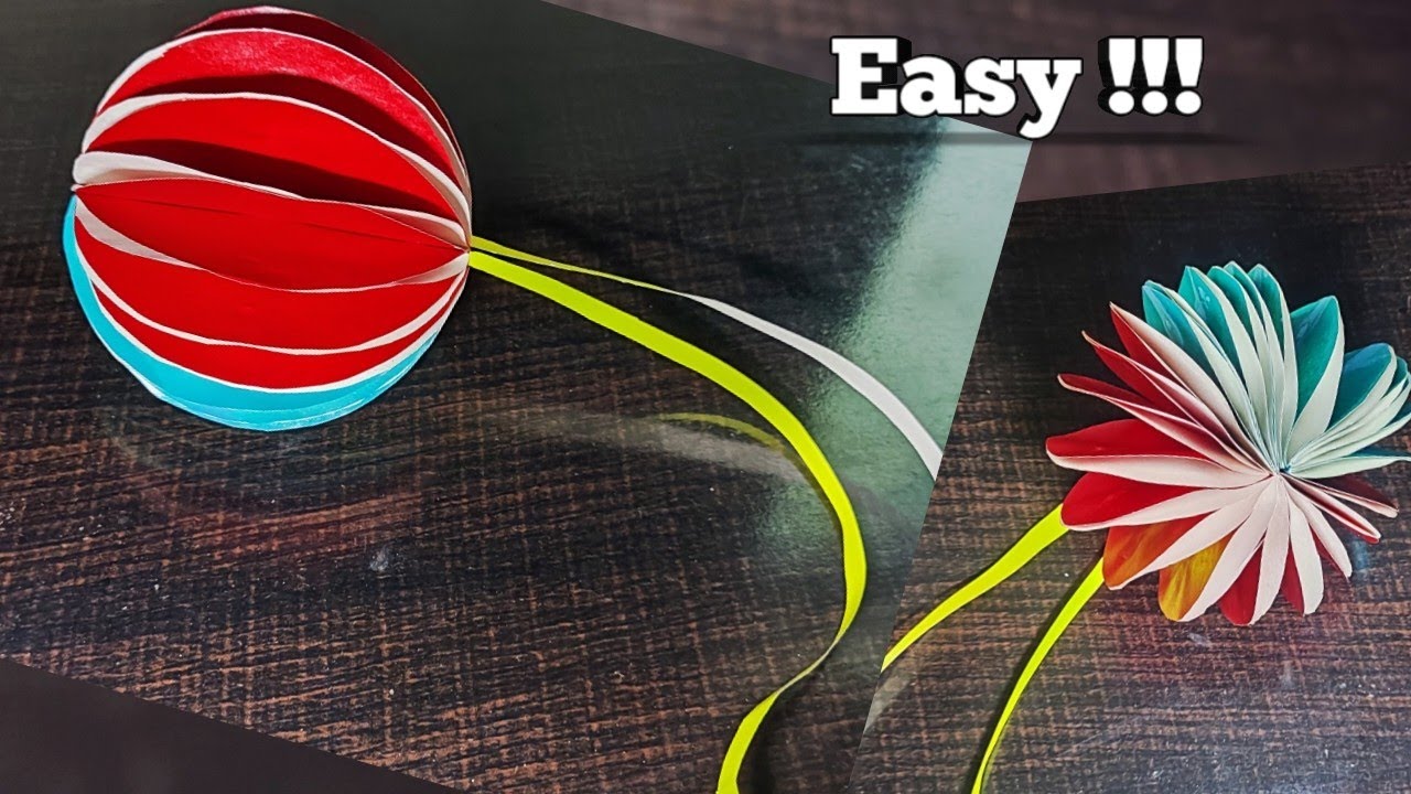 How to make ball 🏀 using Paper | Paper ball | Toys for kids | Paper se ...